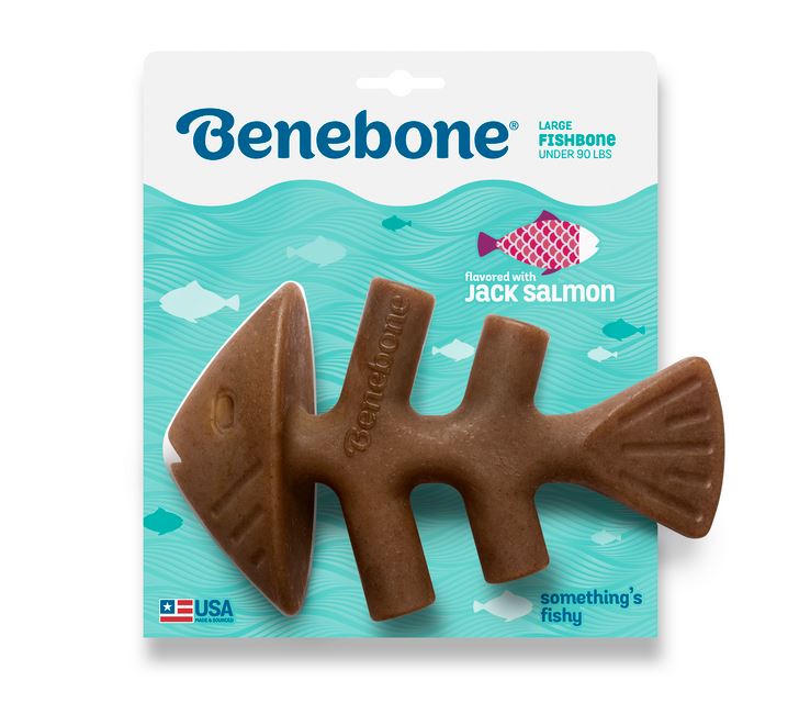 Benebone – Jack Salmon Fishbone - Pet GroveDog Treats
